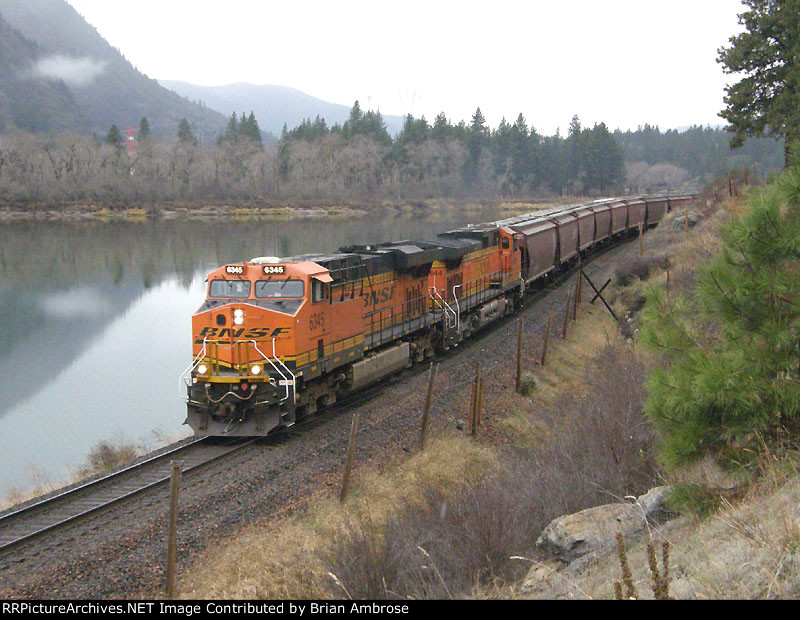 BNSF 6345 East